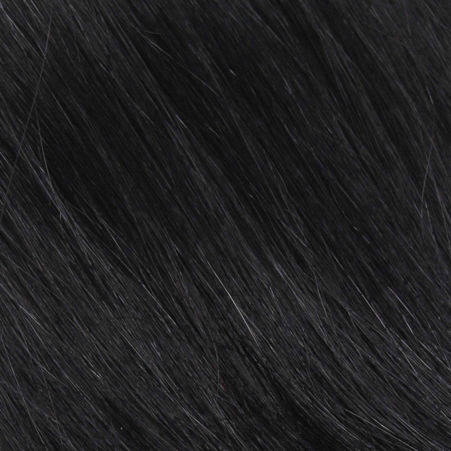 #1 Jet Black 16" Remy Nano Tips - Dianne Marshall