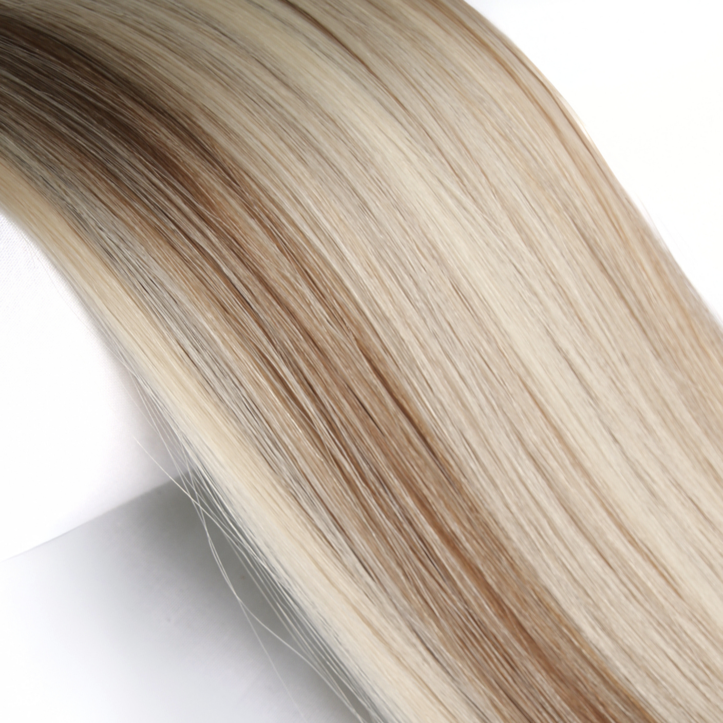 #CHOC-ICE Ice Blonde Weft with Low Lights | Dianne Marshall